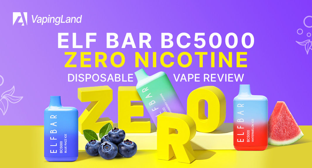Elf Bar BC5000 Zero Nicotine Disposable Vape Review